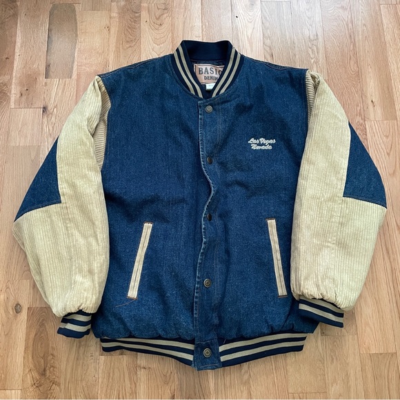 Vintage | Jackets & Coats | Vintage 9s Las Vegas Nevada Basic Denim ...